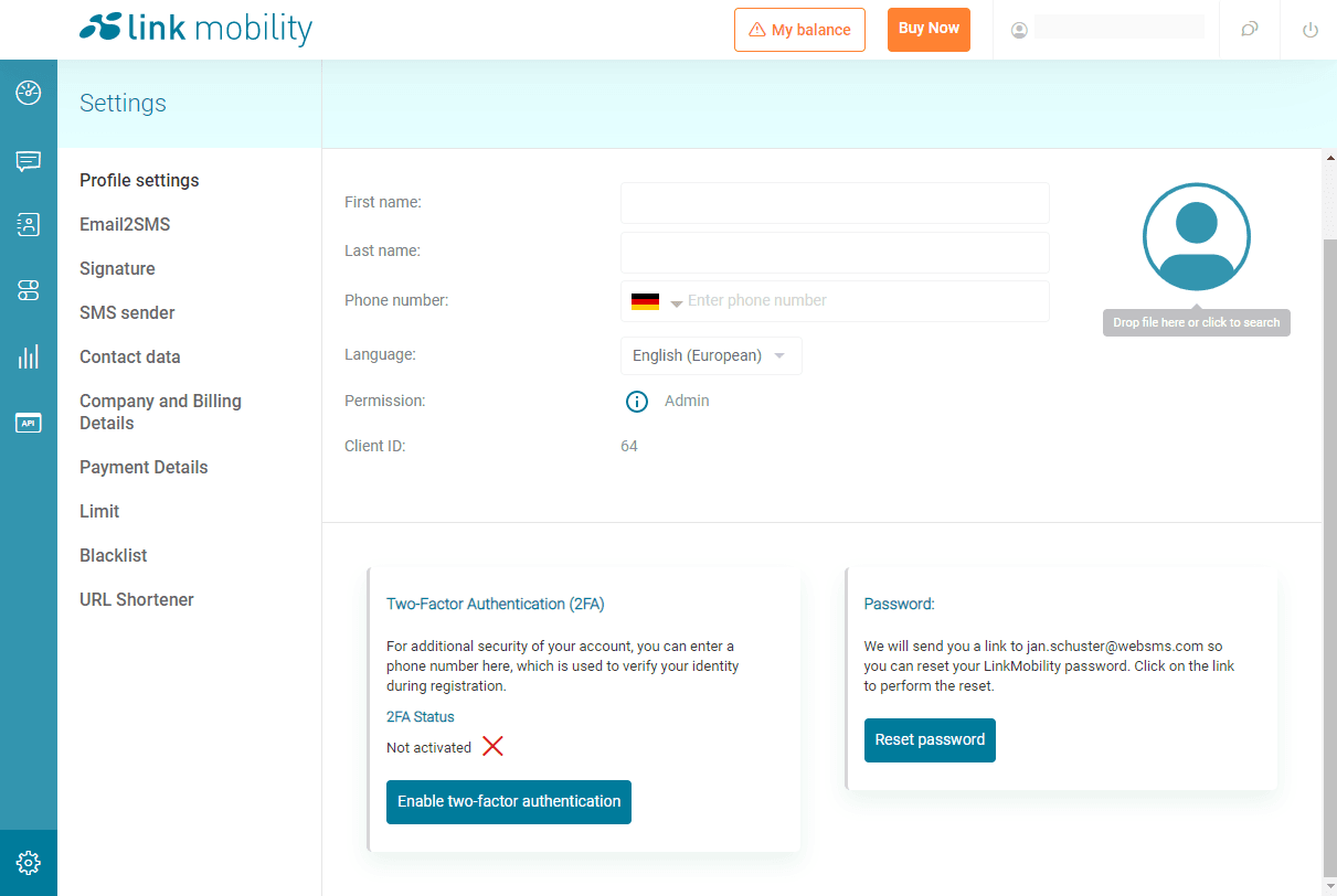 Five steps to successful SMS dispatch via our Messaging API